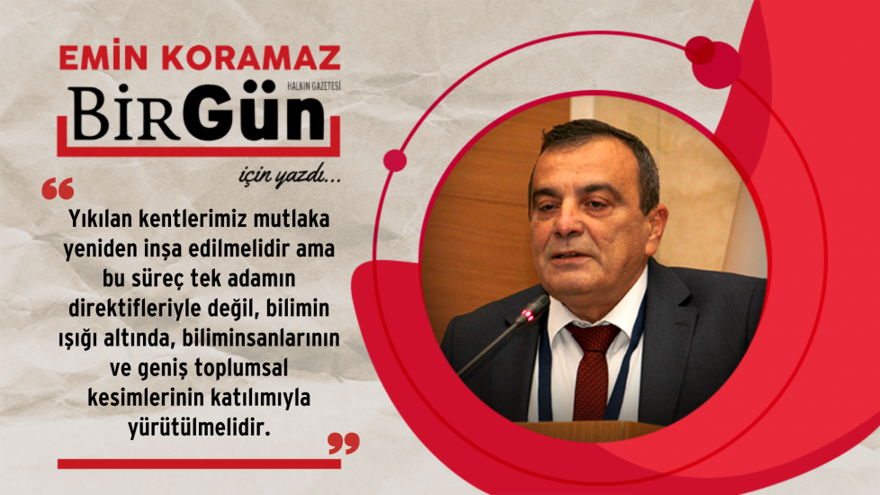 EMİN KORAMAZ YAZDI: YAŞANABİLİR KENTLER İÇİN | www.tmmob.org.tr